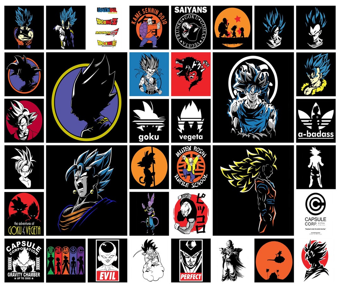 DG Anime Vol I 36 Vector Pack - Etsy