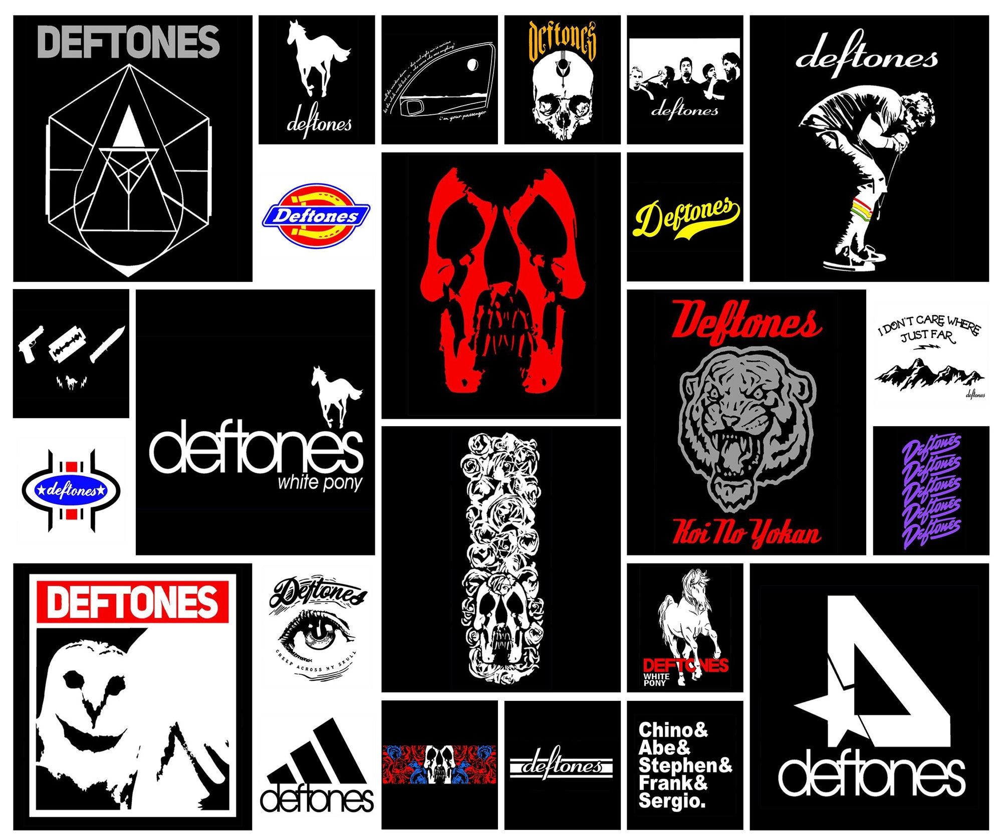 Deftones 24 Vector Pack - Etsy