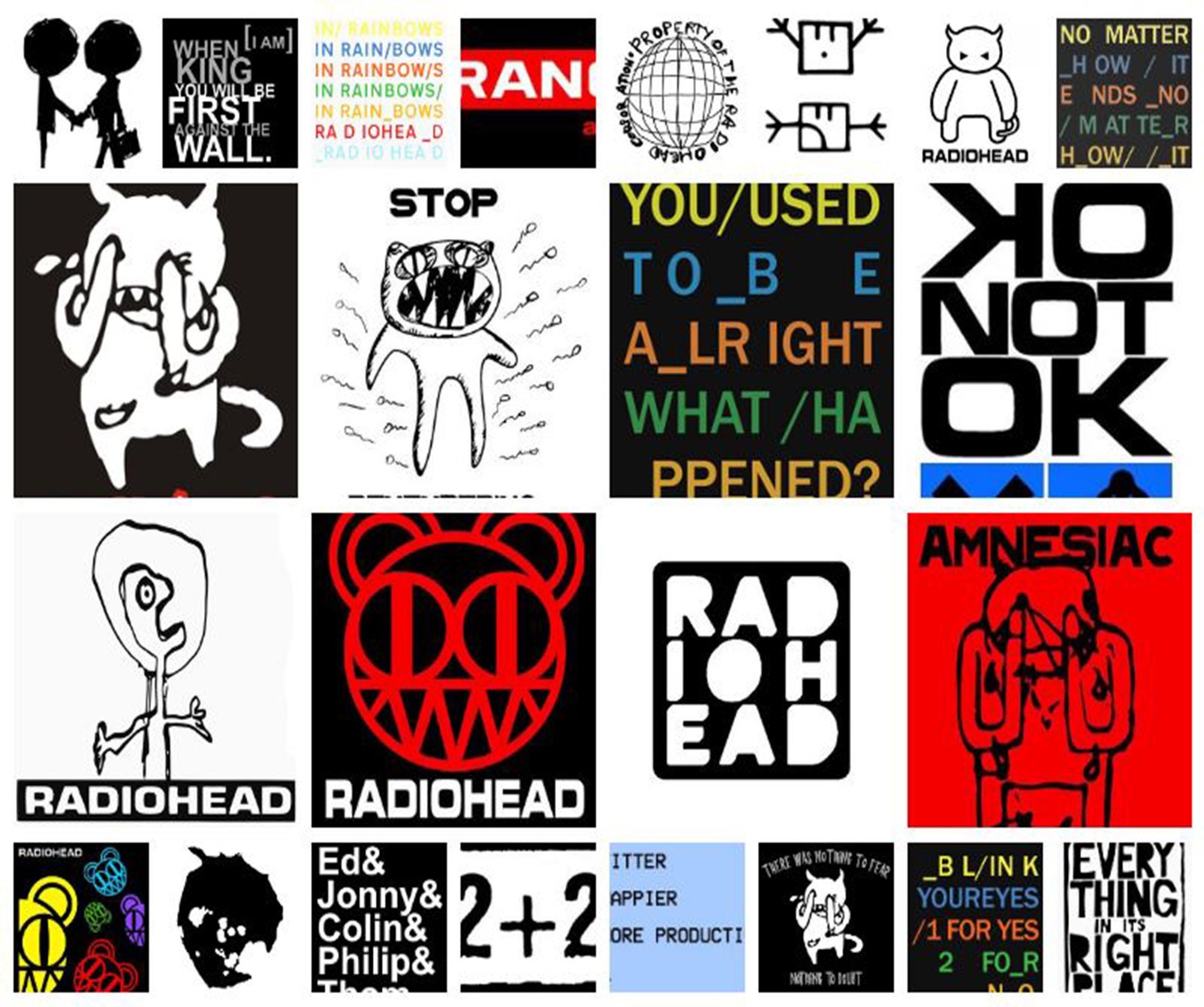 Radio---head 24 Vector Pack - Etsy