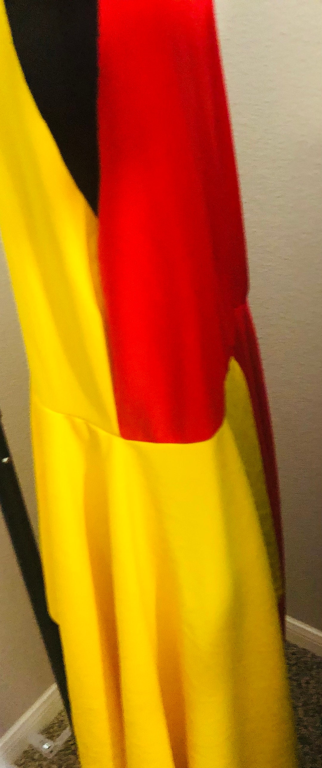 Red and Yellow 2 Tone Dance Overlay - Etsy