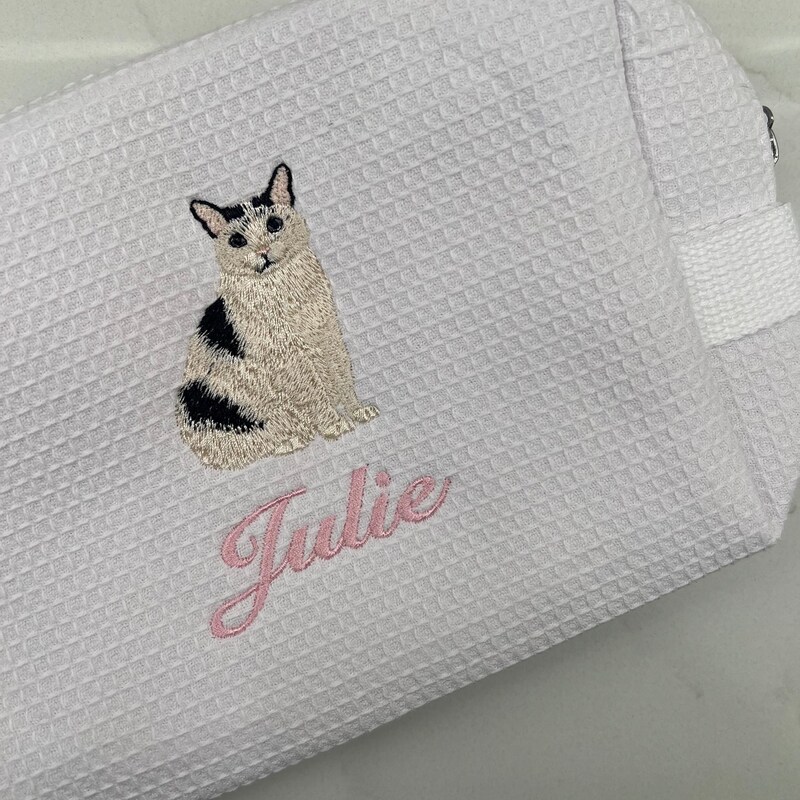 Cat Custom Makeup Bag - Etsy