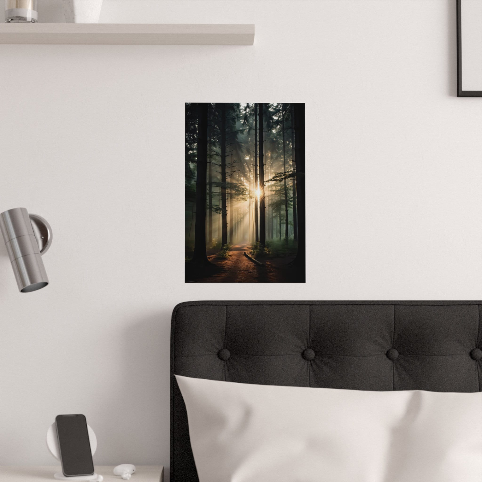 Enchanted Forest, Wall Art, Poster Print, AI Art, Nature Art, Inspiring ...