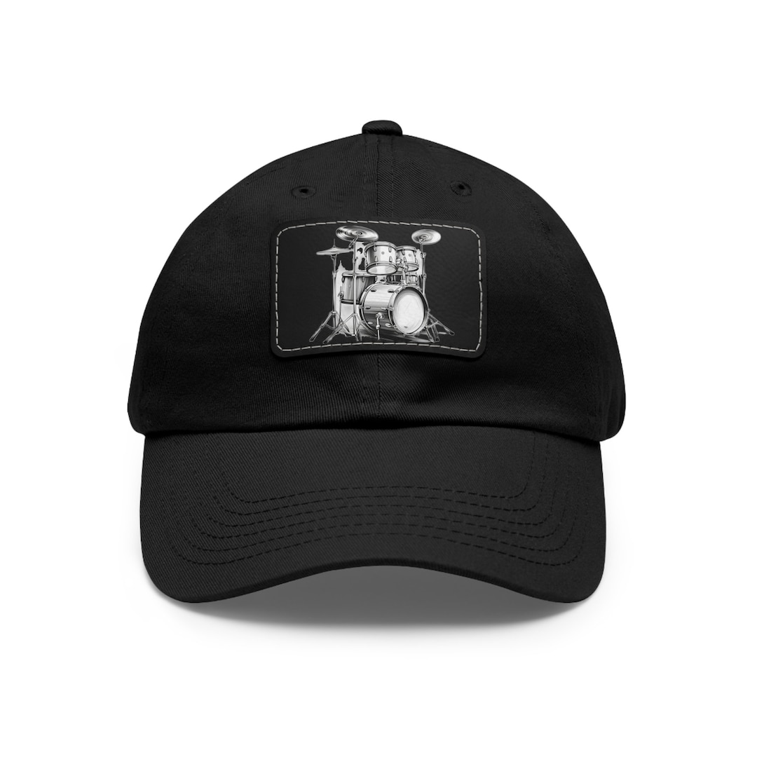 Drummer Cap, Drum Set Cap, Drummer Dad Hat, Drum Set Dad Hat, Musician ...