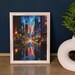 Urban Rhapsody, Digital Print, Wall Art, AI Art, Home Decor, Urban Wall ...