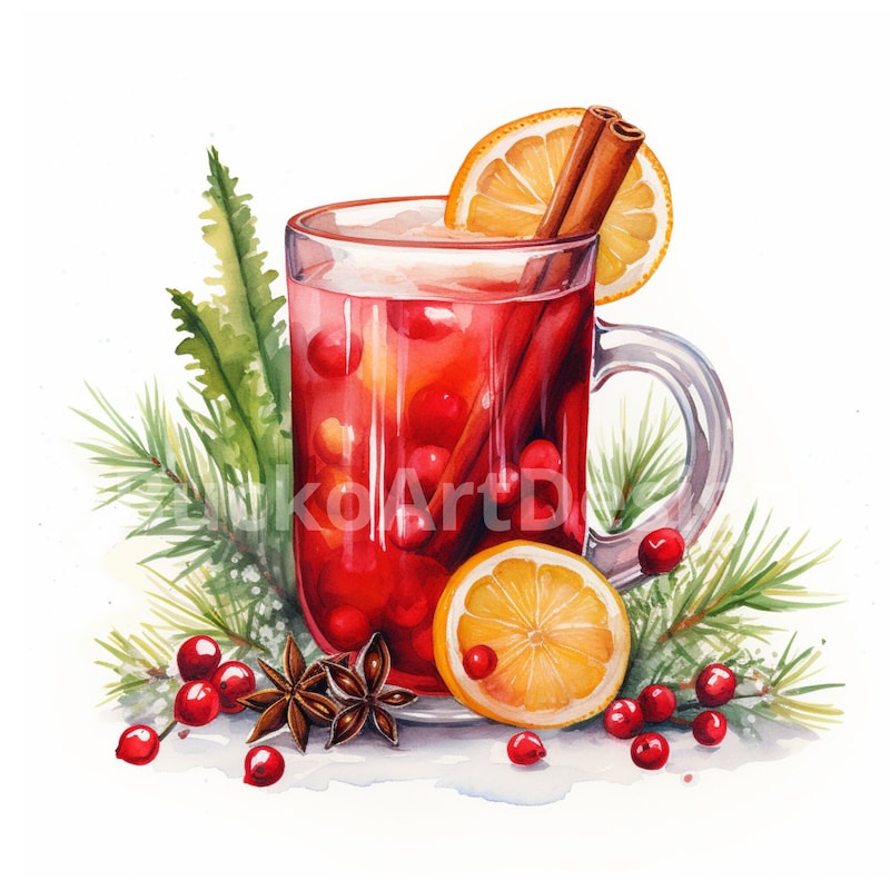 Red Punch Clipart - Etsy