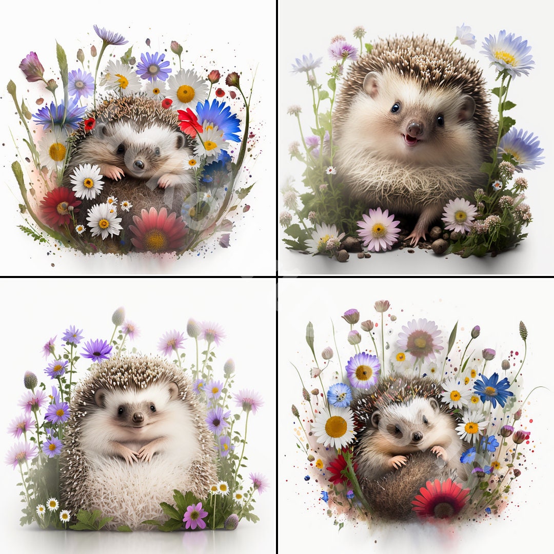 Cute Animals Clipart Bundle 45 High Quality PNG Images Digital Download ...