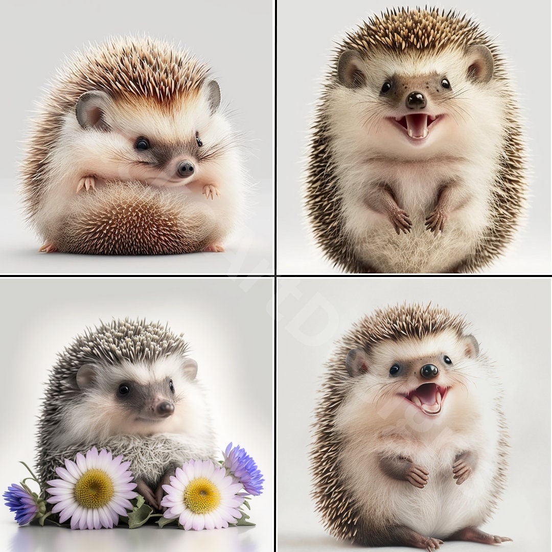 Cute Animals Clipart Bundle 45 High Quality PNG Images Digital Download ...