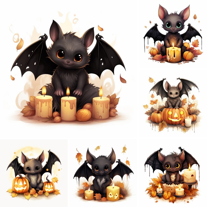50 Cute Halloween Bats High Quality PNG Images, Halloween Spooky Bat ...