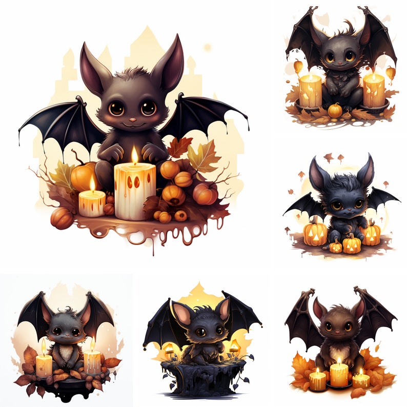 50 Cute Halloween Bats High Quality PNG Images, Halloween Spooky Bat ...