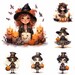 50 Cute Halloween Characters High Quality PNG Images, Autumn Magic ...
