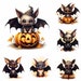 50 Cute Halloween Bats High Quality PNG Images, Halloween Spooky Bat ...