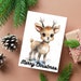 50 Watercolor Christmas Reindeer Clipart PNG Images, Digital Paper ...