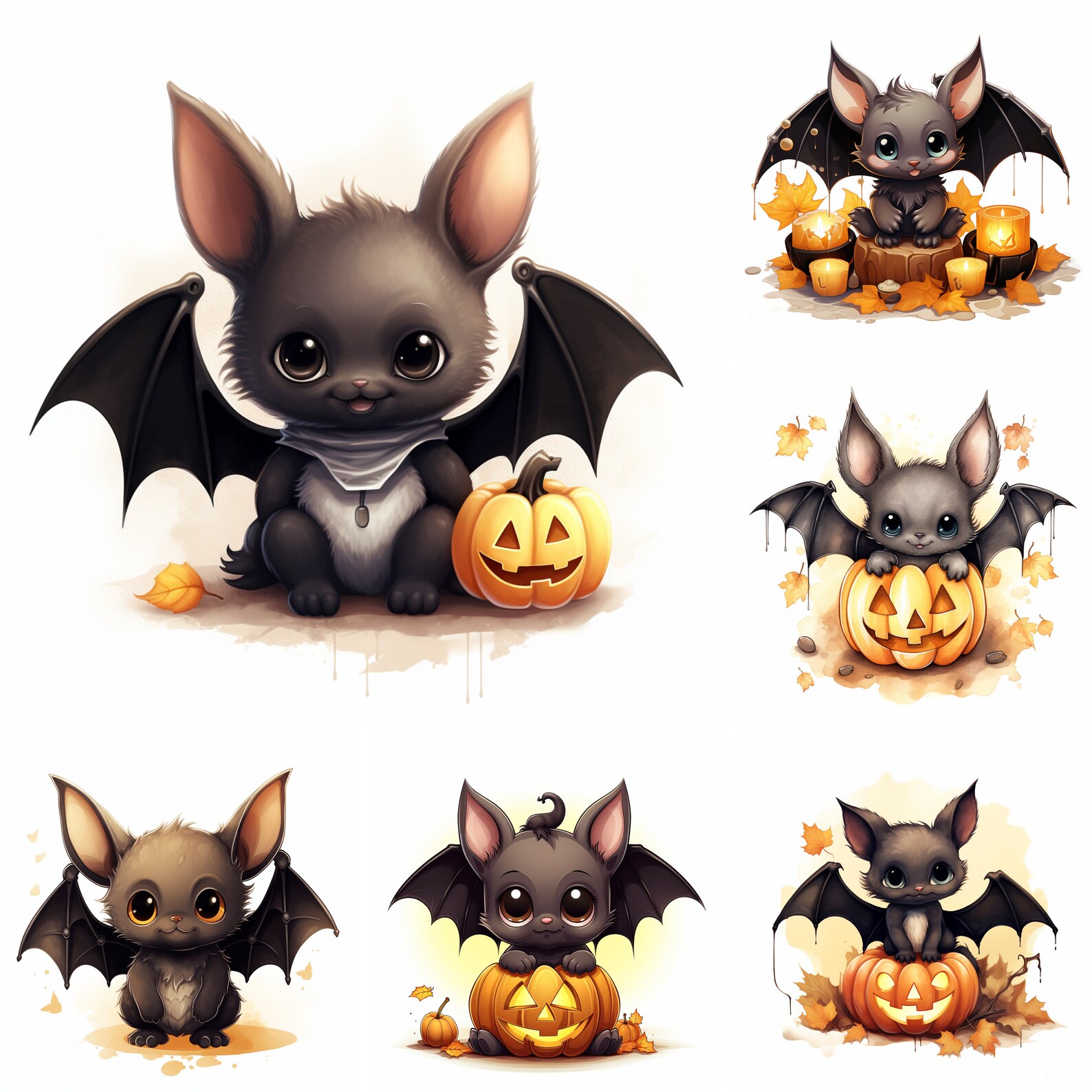 50 Cute Halloween Bats High Quality PNG Images, Halloween Spooky Bat ...