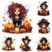 50 Cute Halloween Characters High Quality PNG Images, Autumn Magic ...
