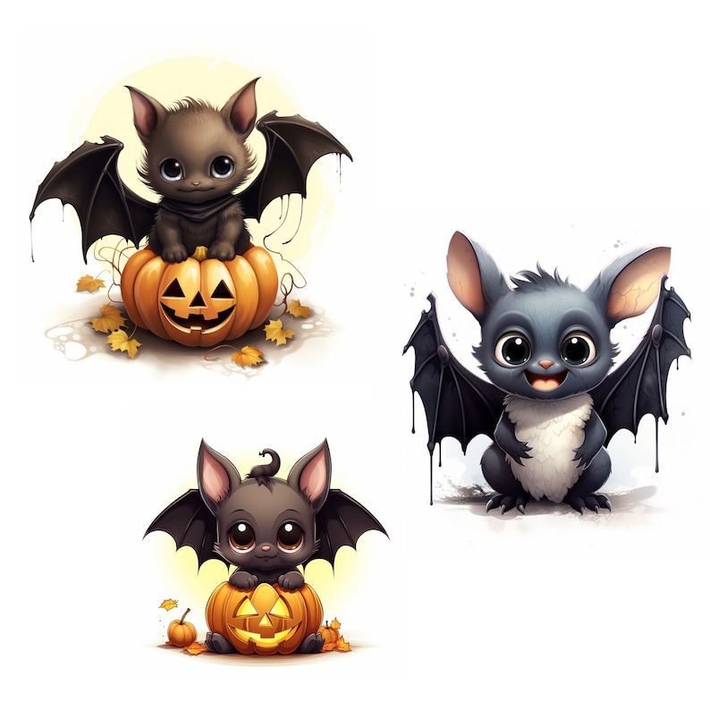 50 Cute Halloween Bats High Quality PNG Images, Halloween Spooky Bat ...