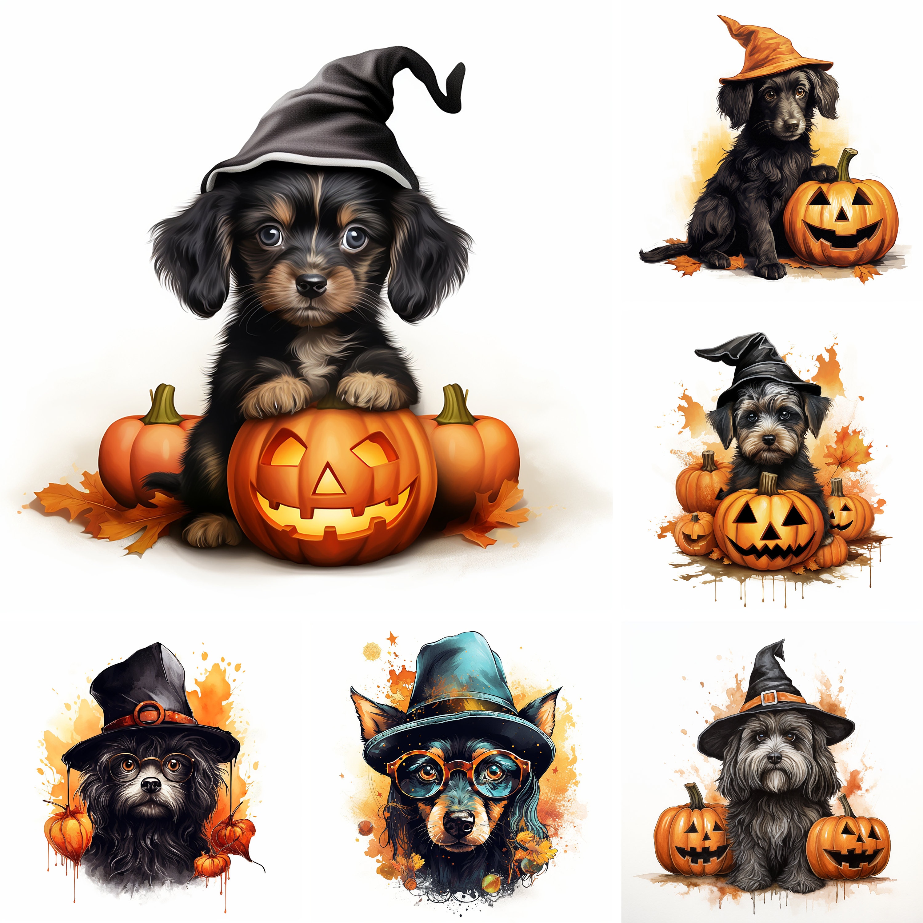 50 Cute Halloween Dogs High Quality PNG Images, Halloween Dogs Clipart ...