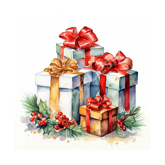 Christmas Presents Clip Art Free