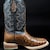 Yellow Caiman Leather Boots. Cowboy Boots for Men. Faux Leather Boots ...