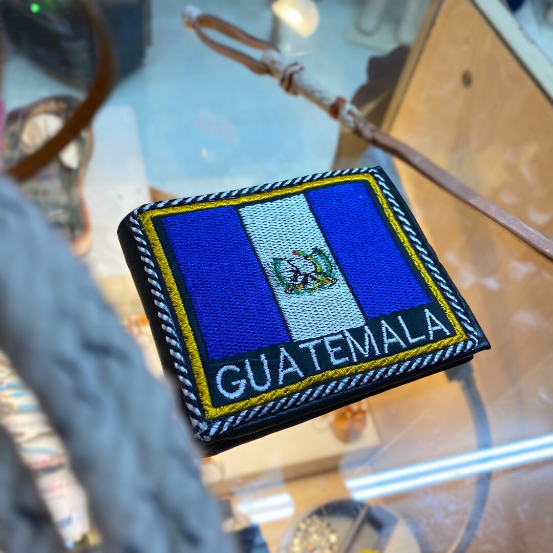 Men’s Guatemala Bi-fold Wallet. Men’s Guatemala Embroidered Wallet. Men ...