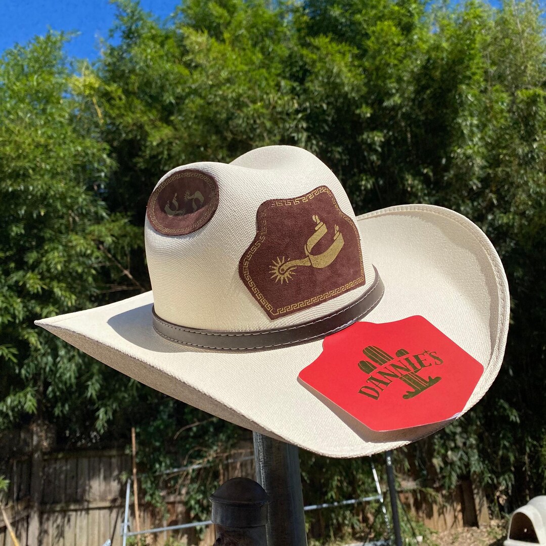 Men's Western Cowboy Hat. Ranch Style Hat for Men. Rodeo Hat for Cowboys With Horse Shoer ...