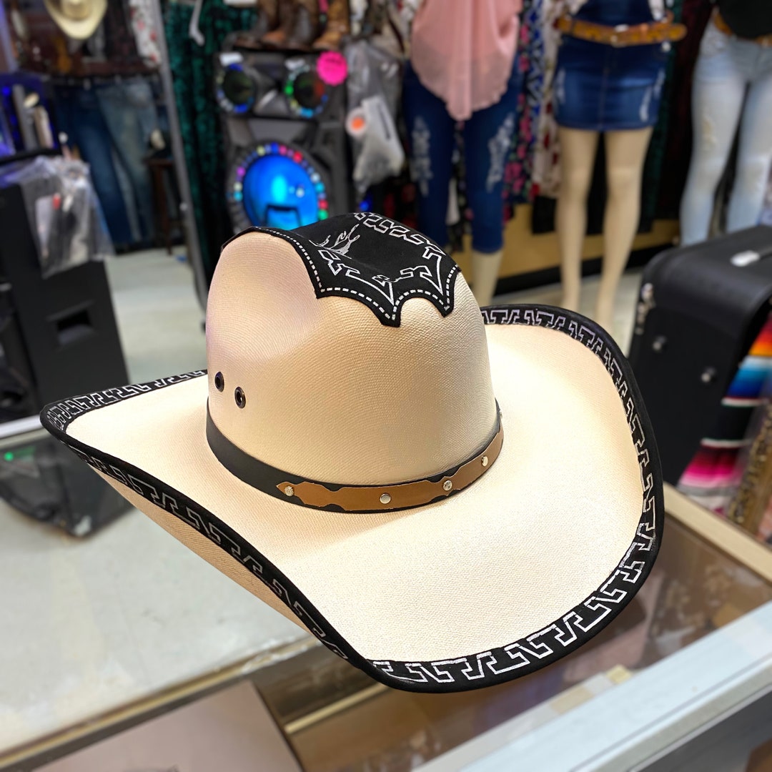 Mens Western Cowboy Hat. Cowboy Rodeo Hat for Men. Bull Rider - Etsy