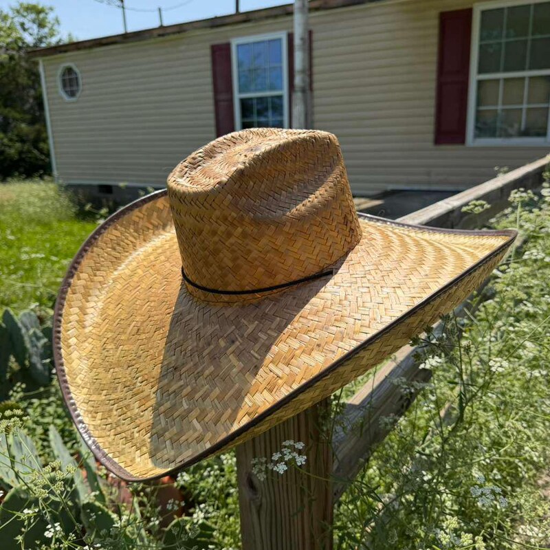 Extra Large Brim Straw Hats - Etsy