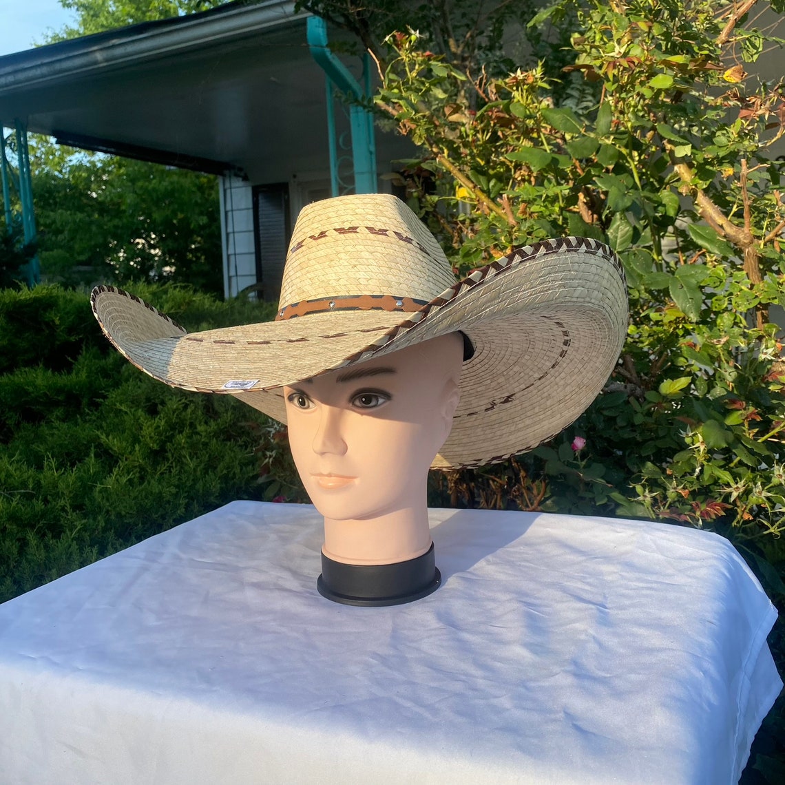 Large Straw Sun Hat. Rustic Straw Sun Hat. Sun Hat. Extra Wide Sun Hat ...