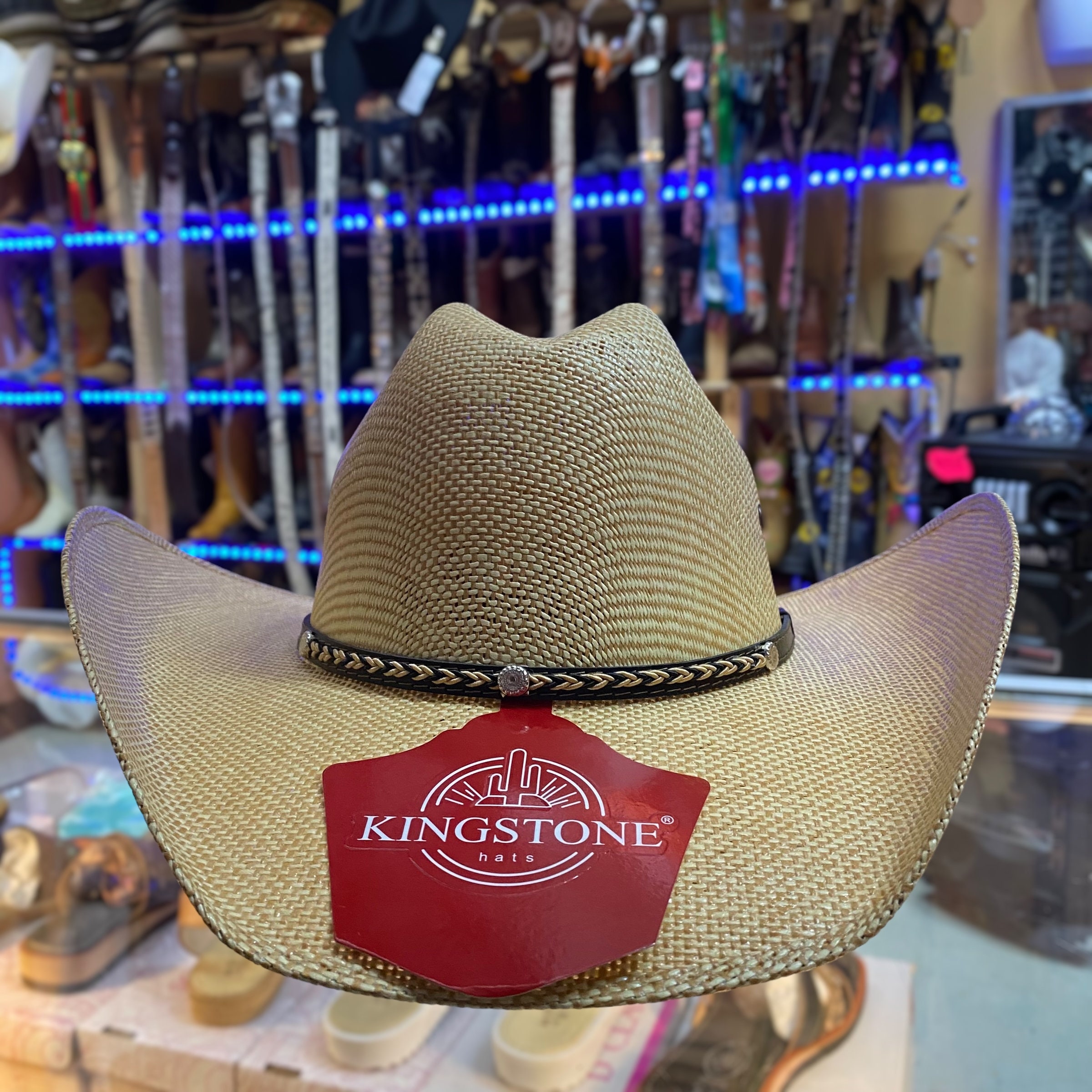 Mens Brown Cowboy Hat. Mens Western Cowboy Hat. Mens Vaquero Cowboy Hat ...