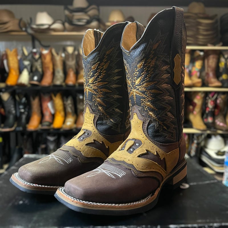 Mens Western Boots Native - Etsy