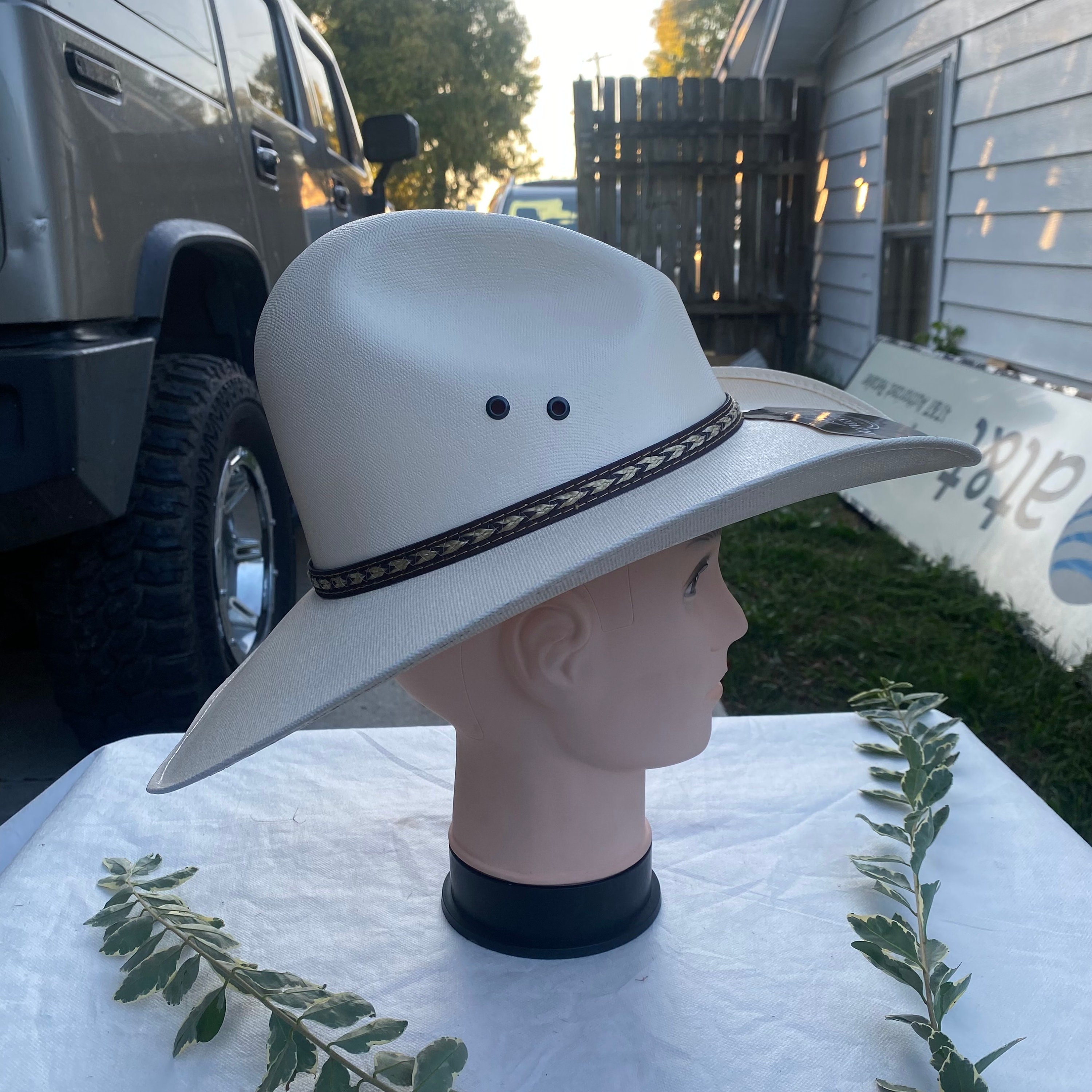 Mens Rodeo Cowboy Hat. Mens Western Cowboy Hat. Wide Brim Cowboy ...