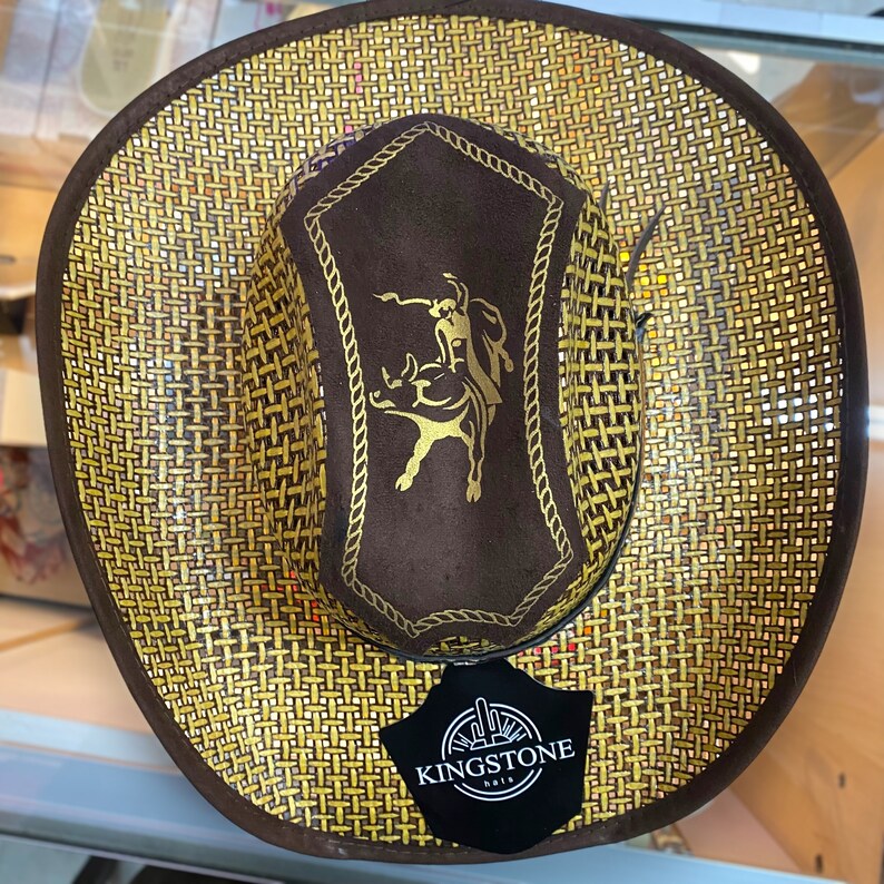 Mens Rodeo Cowboy Hat. Mens Western Cowboy Hat. Mens Horse Rider Hat ...