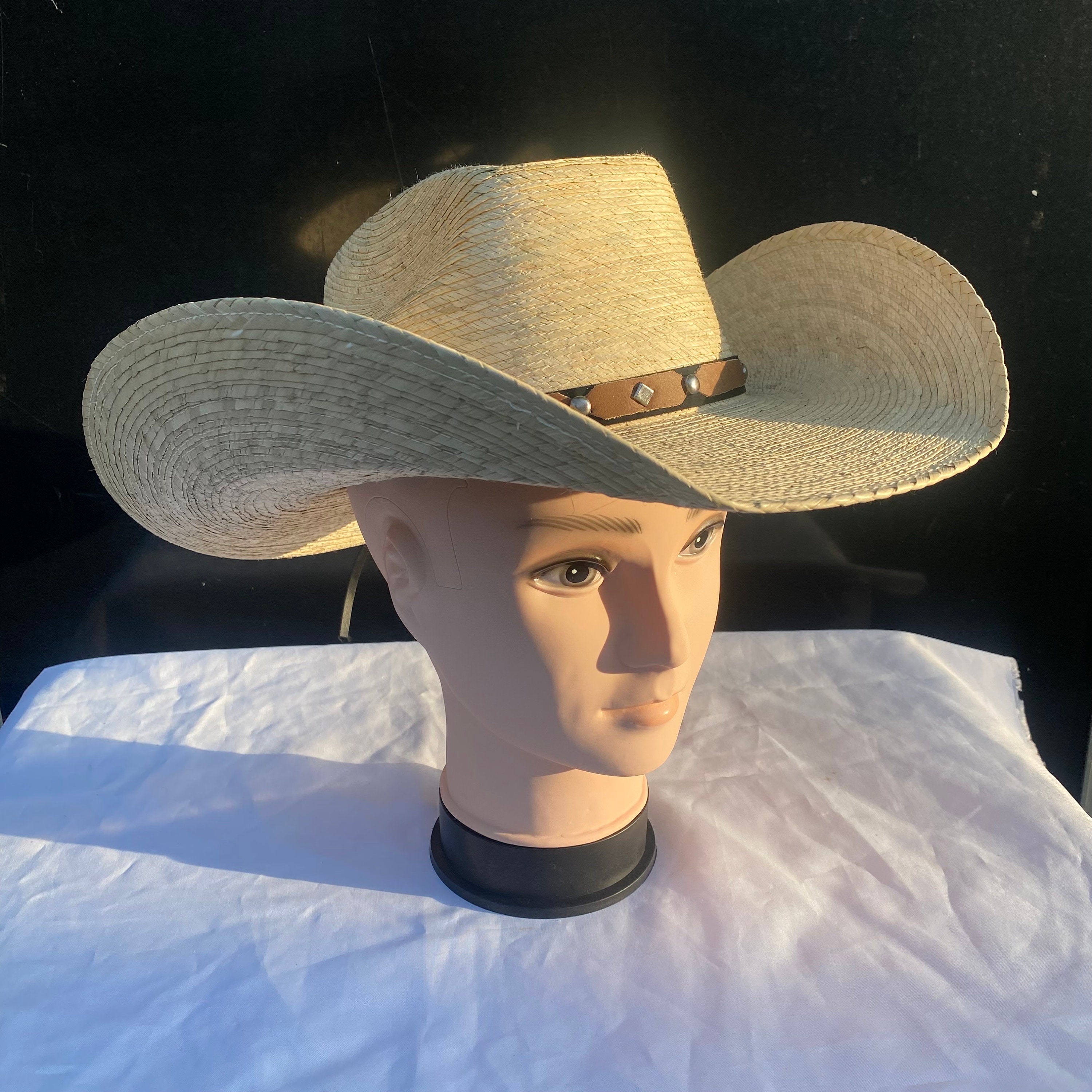 Mens Cowboy Hats. Mens Western Hat. Straw Cowboy Hat. - Etsy