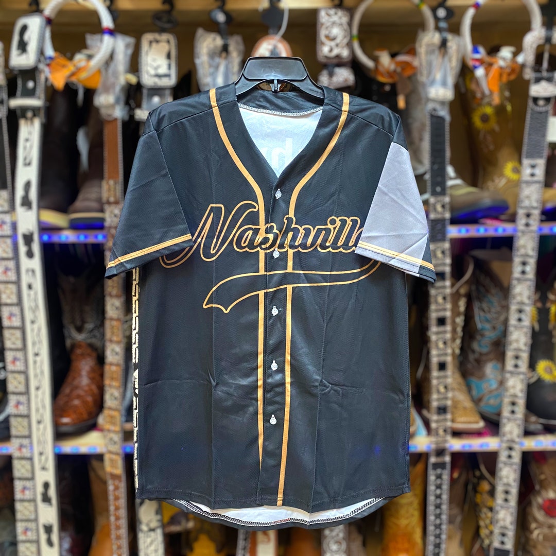Men’s Nashville Baseball Style Shirt. Men’s Nashville Team Jersey. Men ...