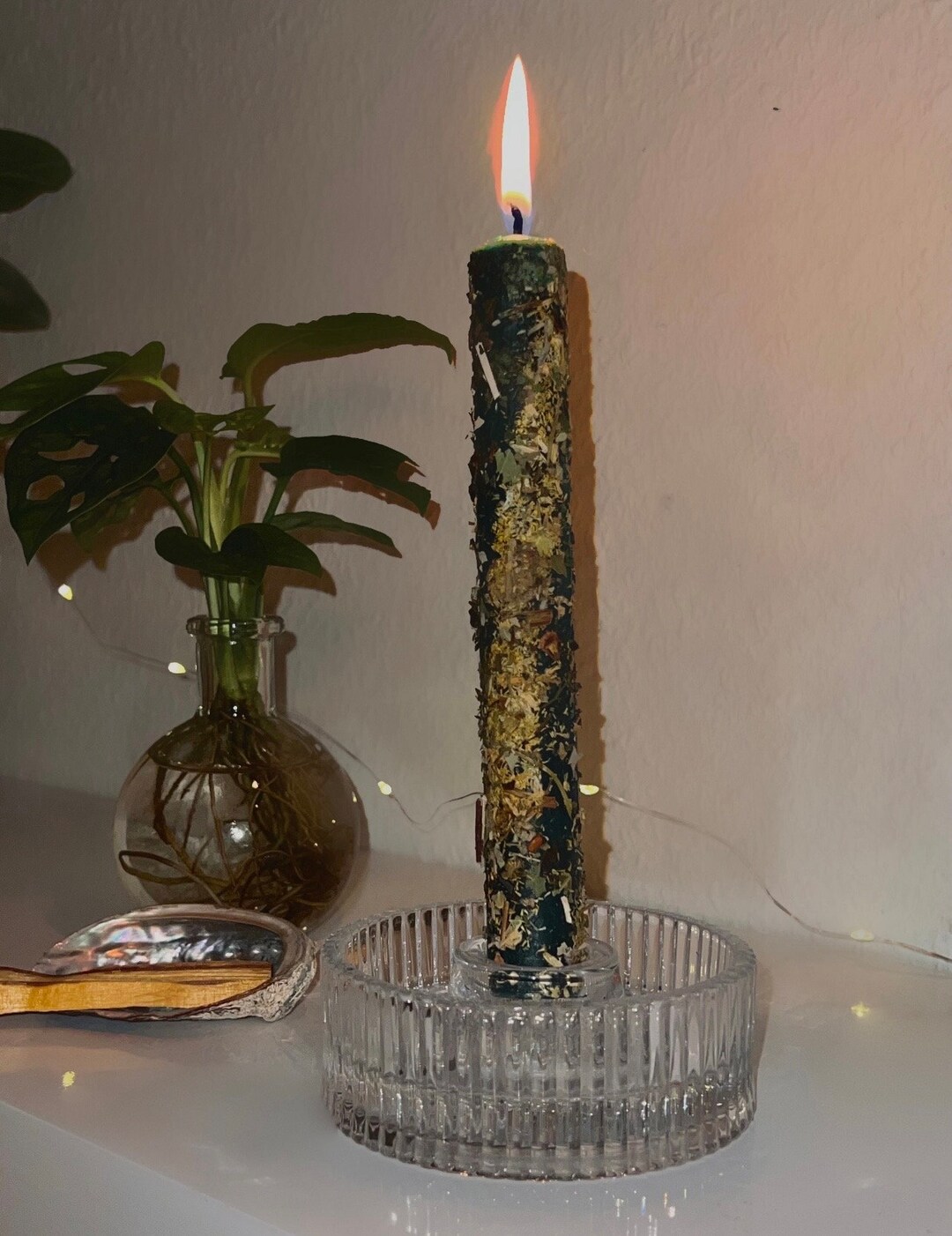 Ritual Candle LUCK / Happy New Year / Altar Candle Wicca / Magic ...