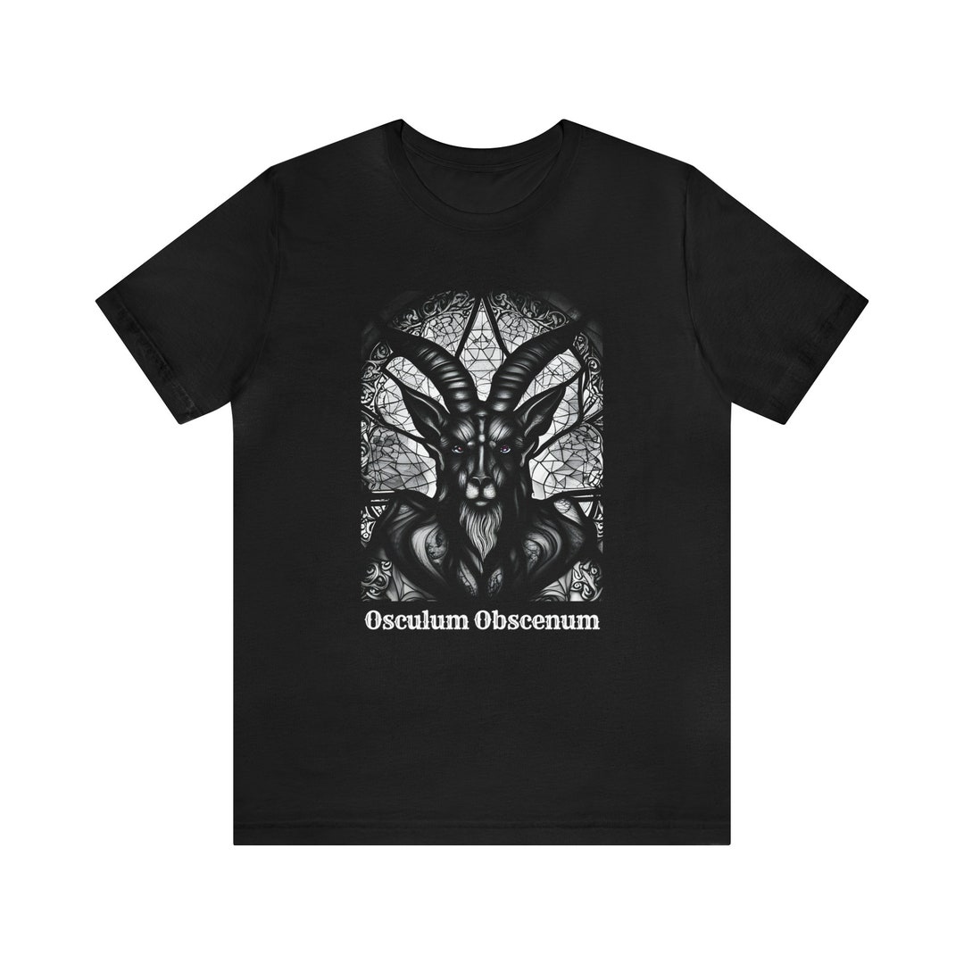 Baphomet / Osculum Obscenum: Shirt Inspired by the Band Ghost, Year ...