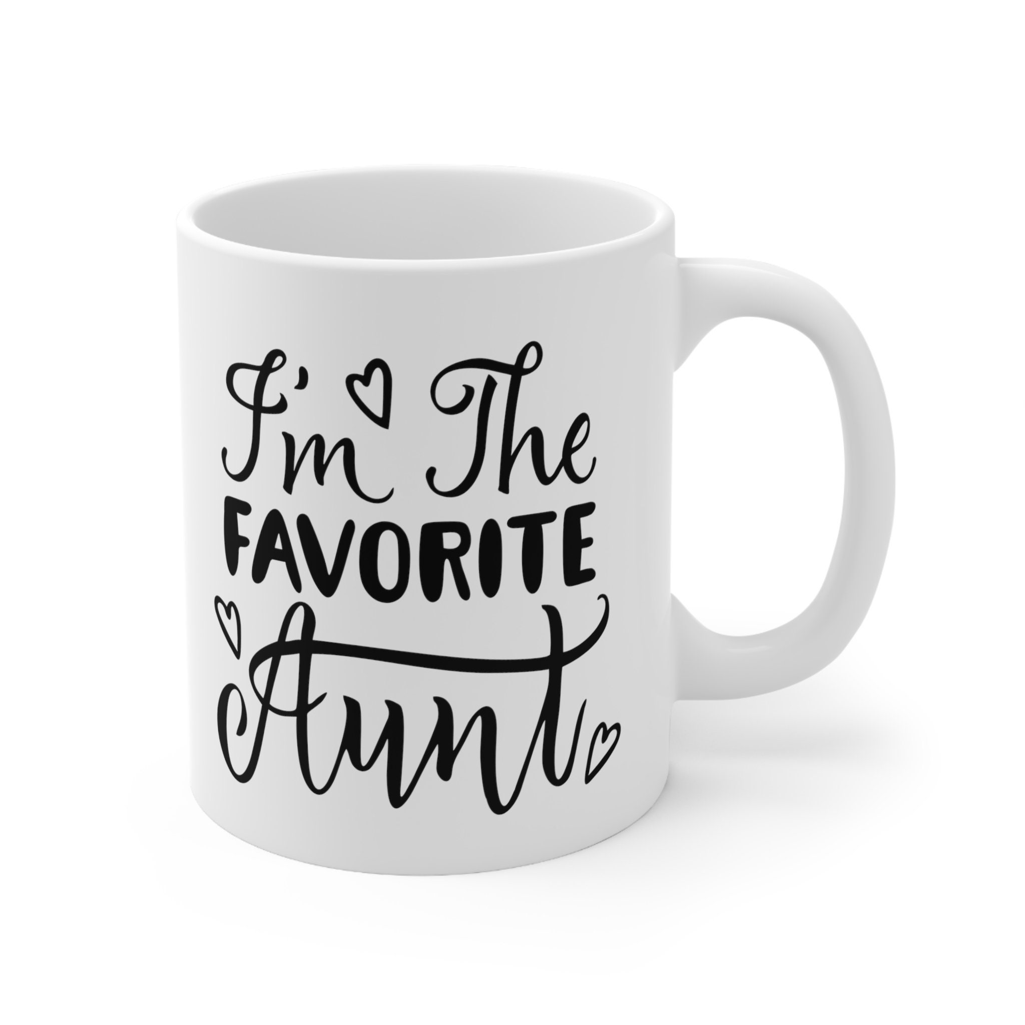 Favorite Aunt Mug, Auntie, Jug, Family, Gift For, Coffee Cup, Lovely ...