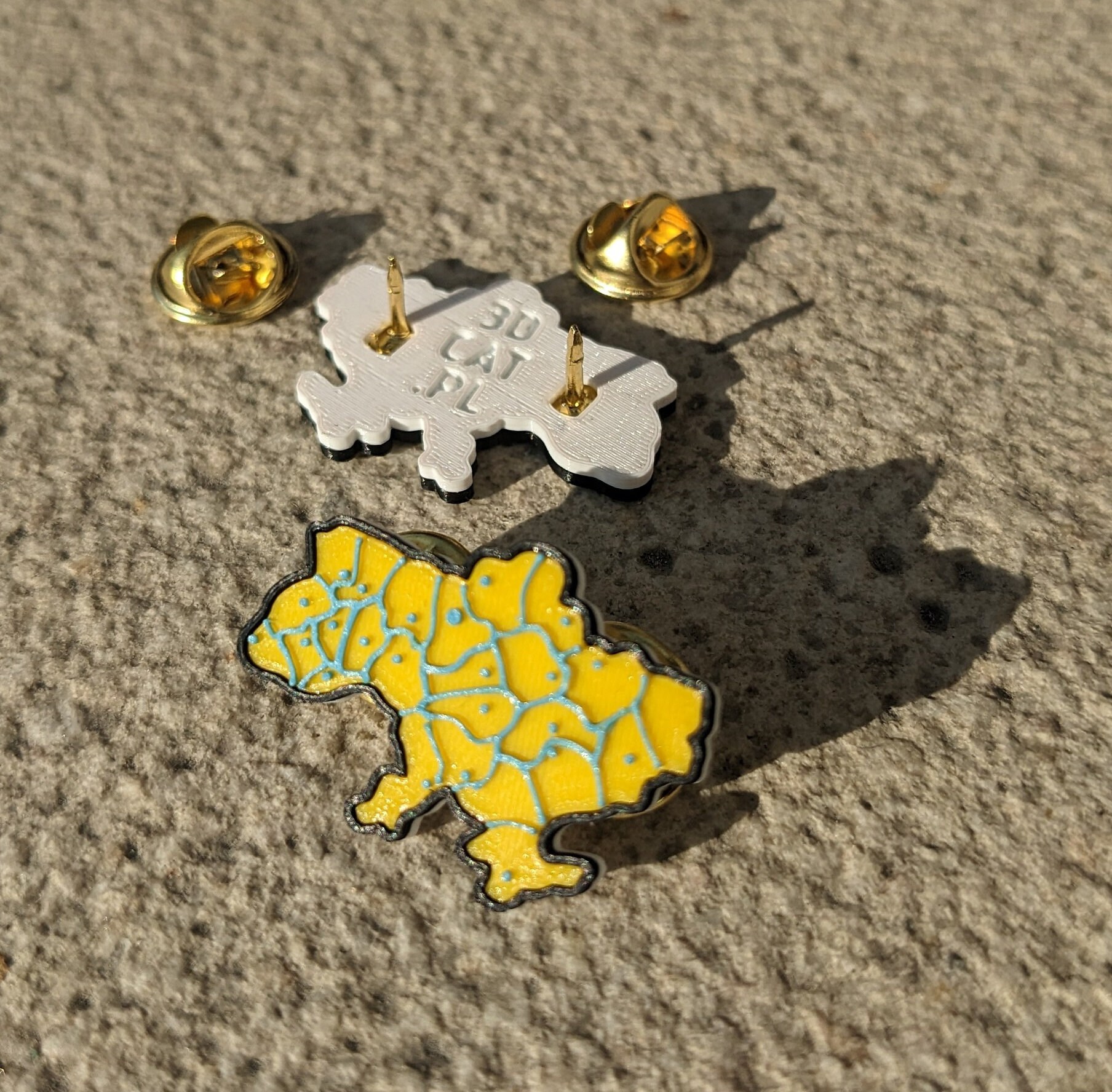 3d-printed Small Ukrainian Enamel Pins - Etsy