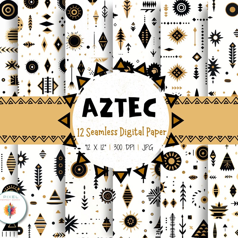Gold Digital Papers - Etsy