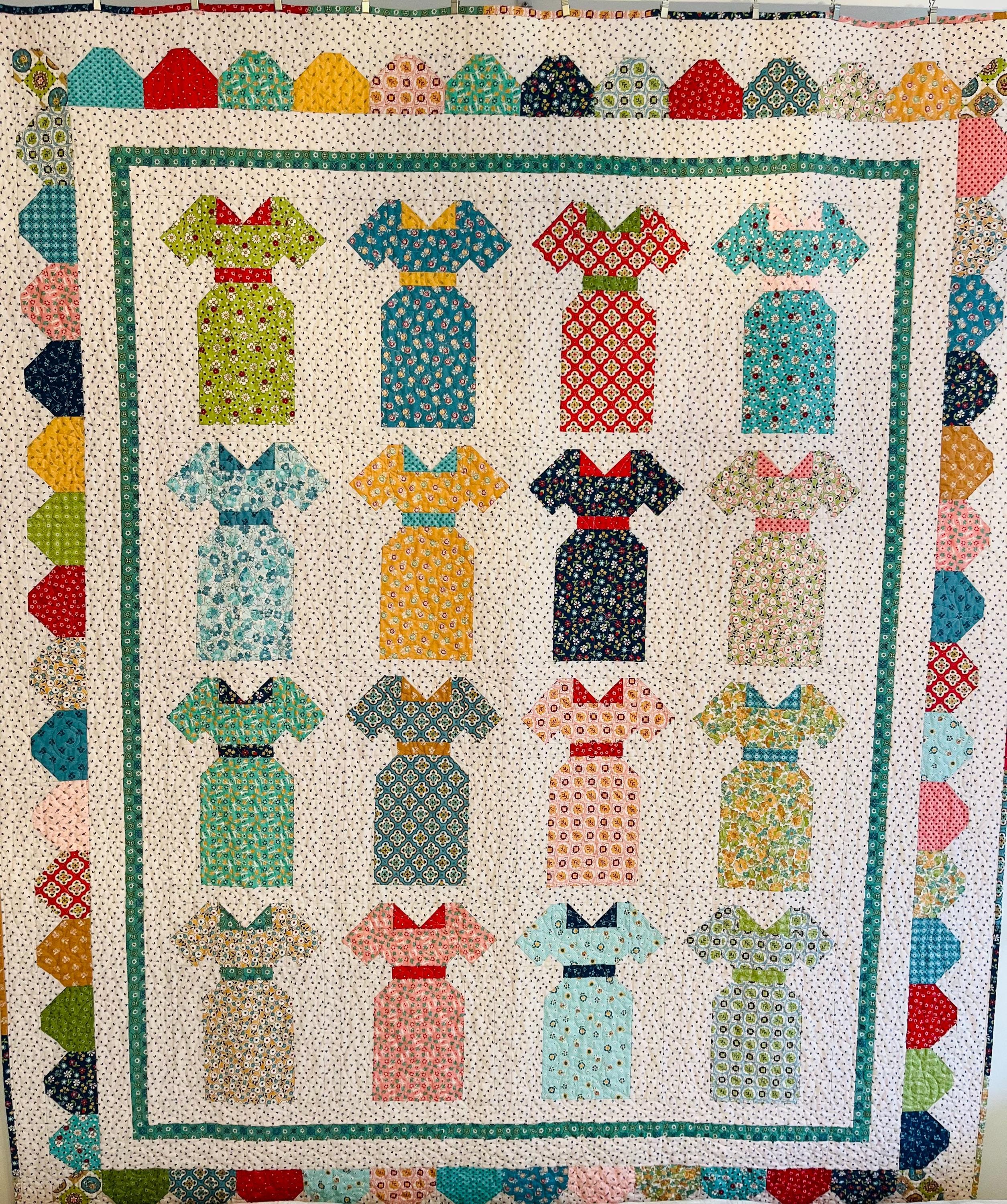Millie's Dresses Completed Quilt - Etsy