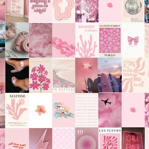 150 PCS Blue Aesthetic Wall Collage Kit Blue Wall Decor Photo Wall ...