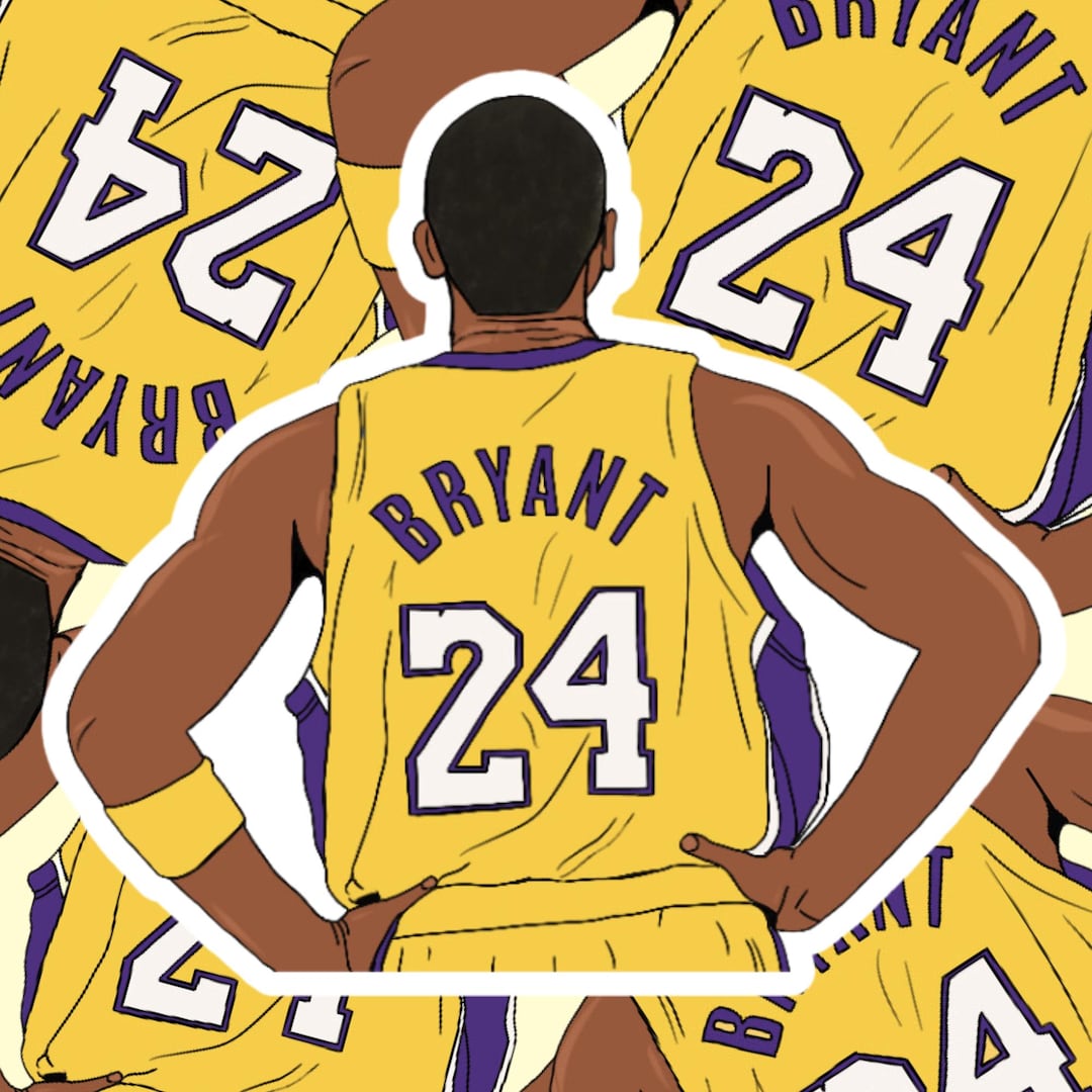 Kobe Bryant Inspired Stickers - Etsy