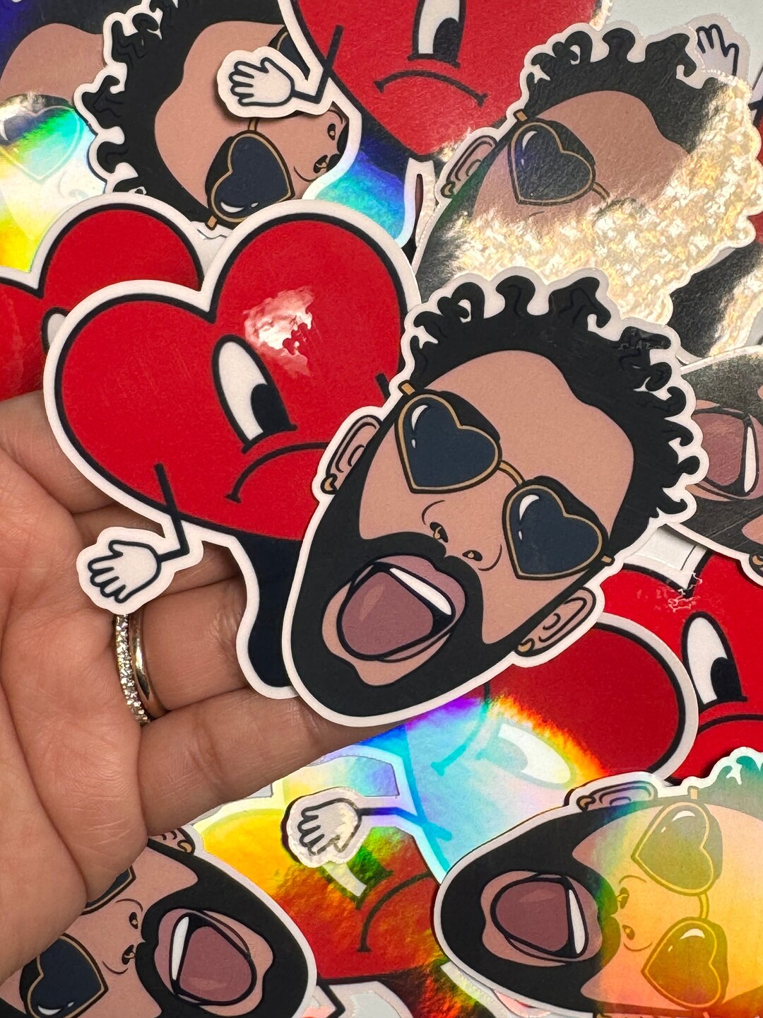 Bad Bunny Stickers - Etsy