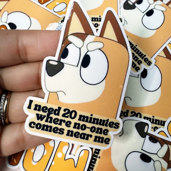 Bluey Stickers - Etsy