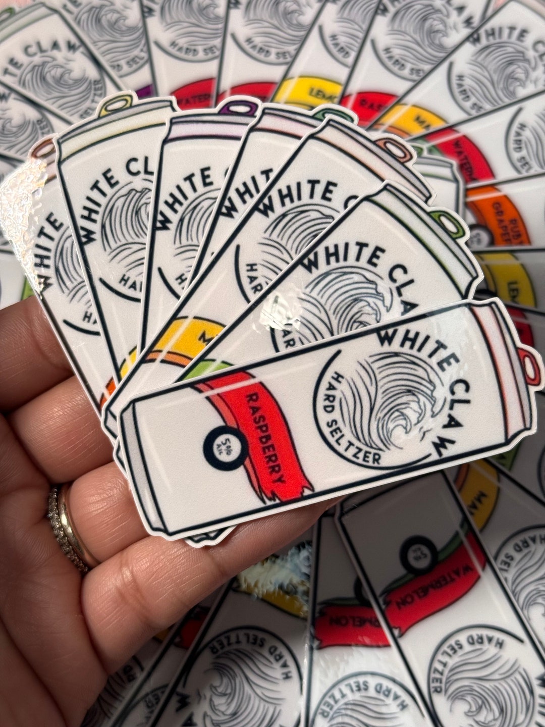 White Claw Sticker - Etsy