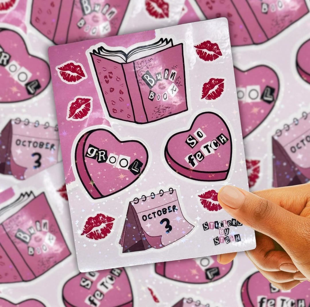 Mean Girls Sticker Sheet - Etsy