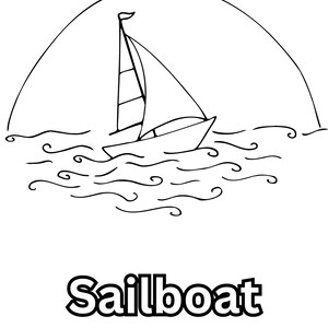 Beach Day Kids Coloring Book, Summer Activities, Seashell Designs ...