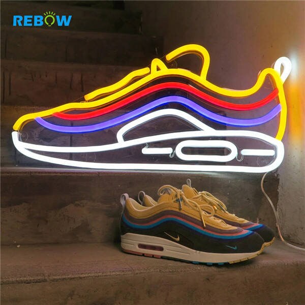 Sneaker Neon Sign | Custom Sign | Neon Sign - Etsy