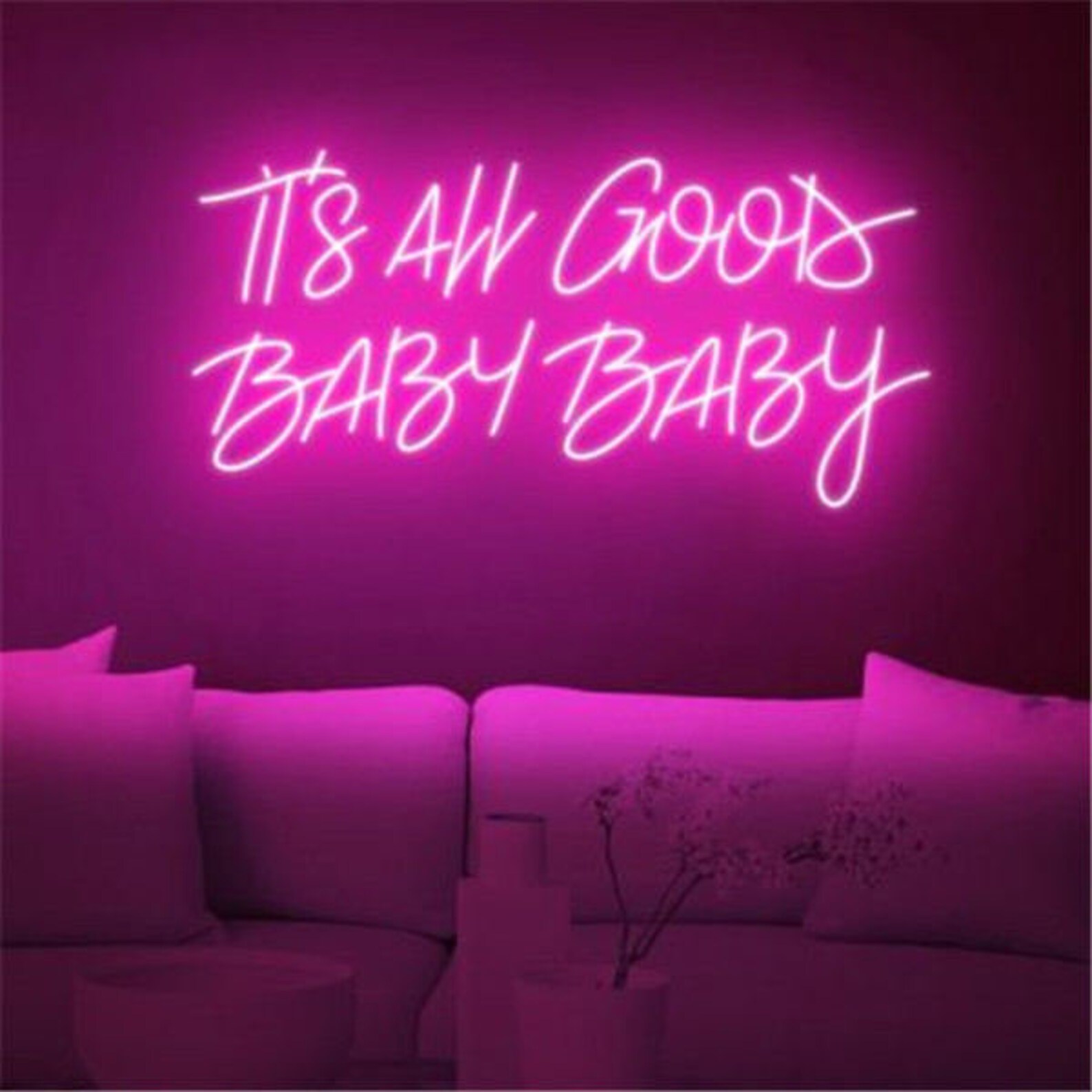Custom Phrase Neon Sign| Custom Sign| Personalized Wall Hang - Etsy