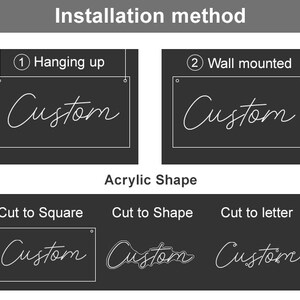 Custom Phrase Neon Sign| Custom Sign| Personalized Wall Hang - Etsy