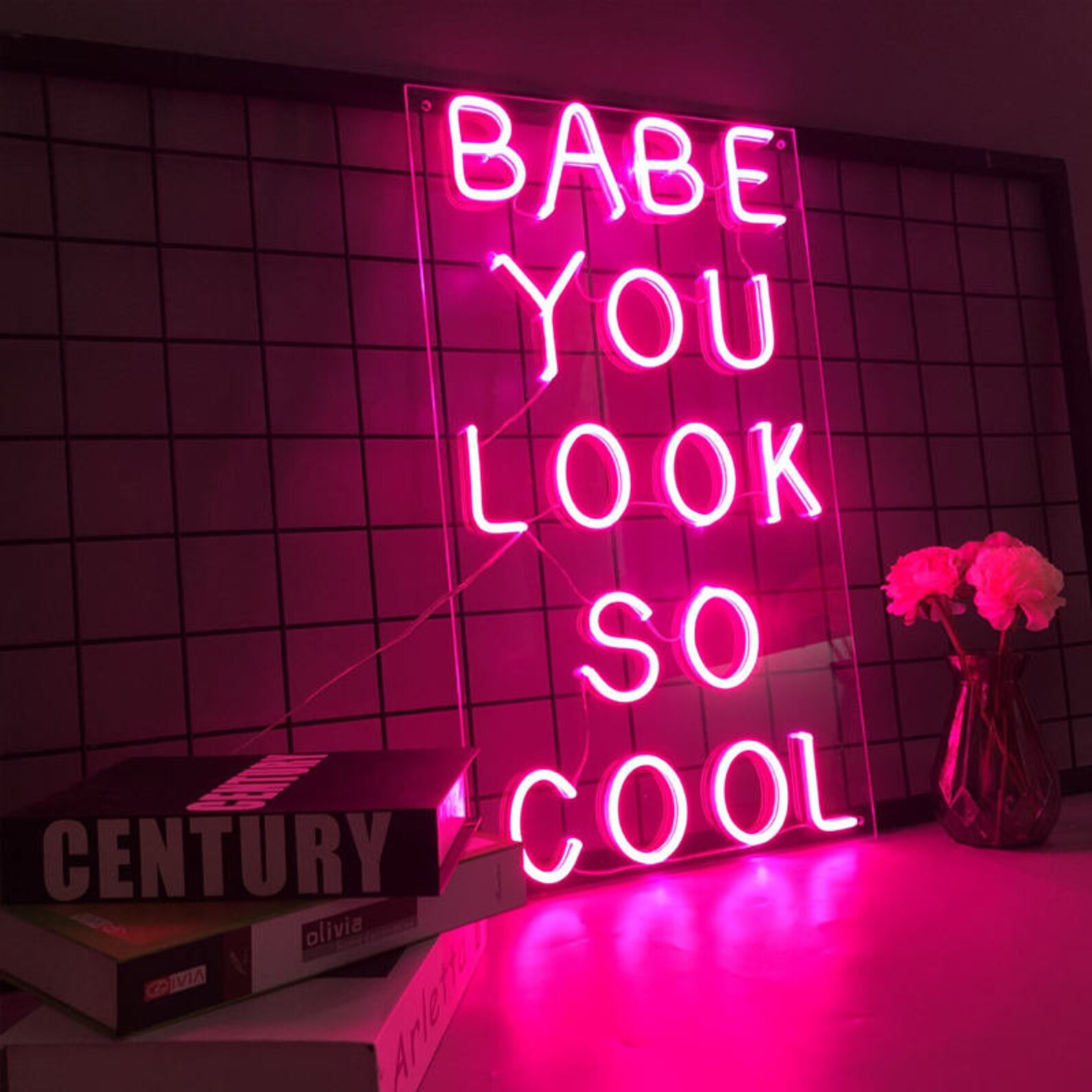 Custom Phrase Neon Sign| Custom Sign| Personalized Wall Hang - Etsy